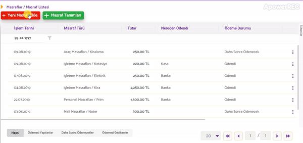 Masrafların En Masrafsız Hâli! | Kolay Muhasebe Programı | Hesapcini